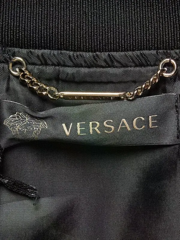 Versace Medusa Head-motif Bomber Jacket