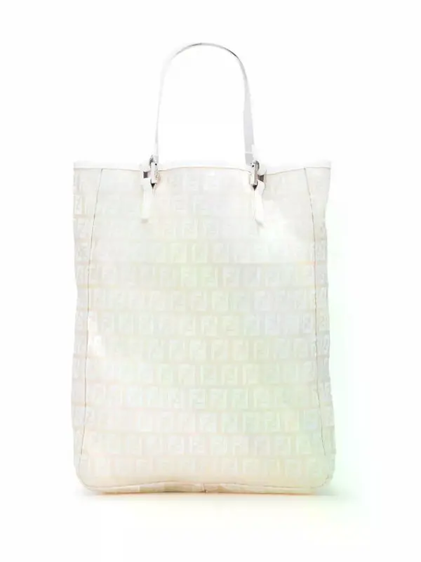 Fendi 2000-2010 Zucchino Canvas Tote Bag