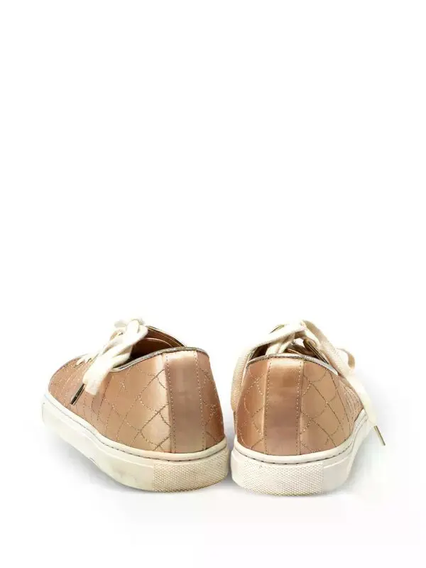 CHARLOTTE OLYMPIA Satin Sneakers - Brown