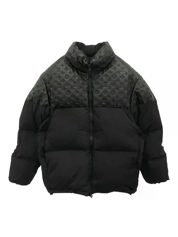LOUIS VUITTON 2010s Monogram Puffer Down Jacket