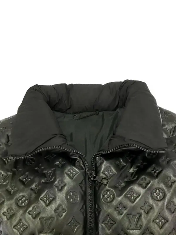 LOUIS VUITTON 2010s Monogram Puffer Down Jacket