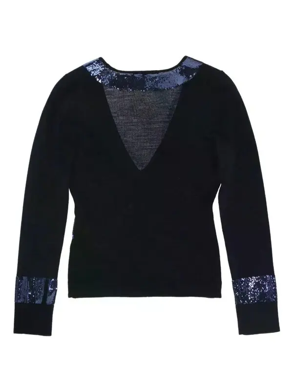 Versace 1990s Sequined Jumper