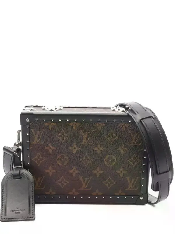 LOUIS VUITTON 2022 Monogram Box Shoulder Bag - Brown