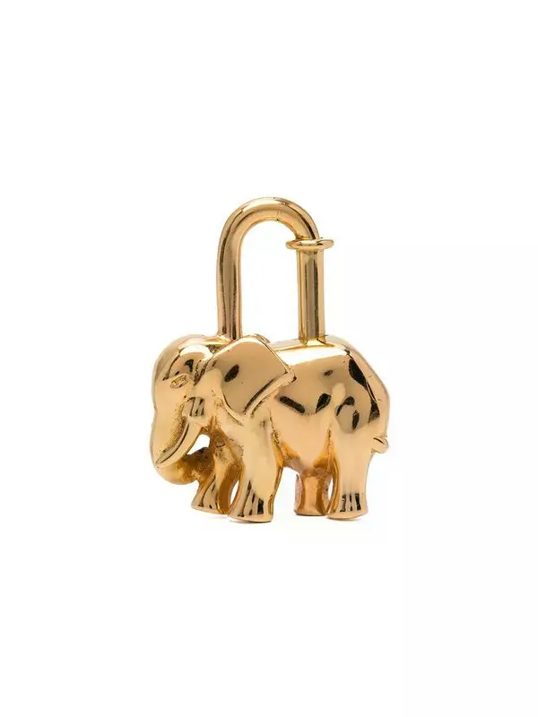 Hermès Pre-owned 1998 Elephant Motif Cadena Padlock