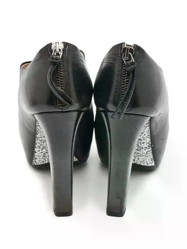 Miu Miu 120mm Leather Platform Pumps