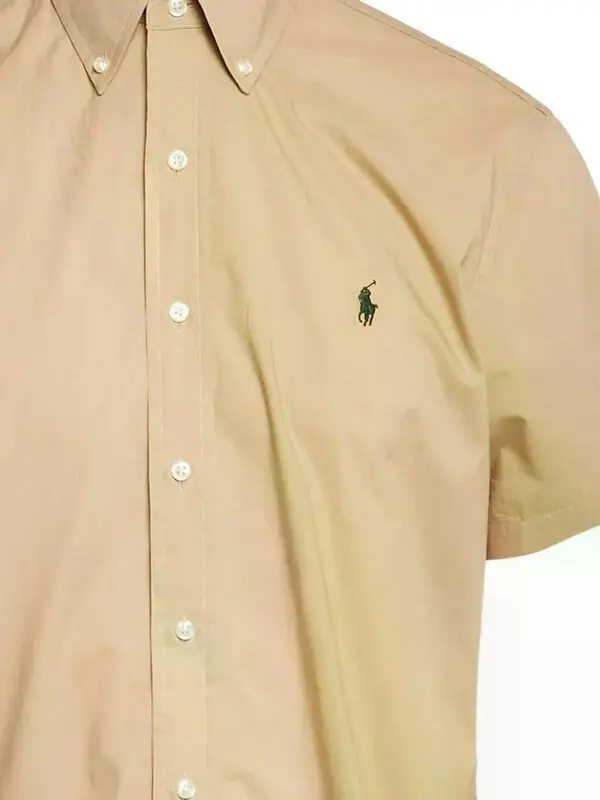 Polo Ralph Lauren 2024 Polo Pony-embroidered Shirt - Neutrals