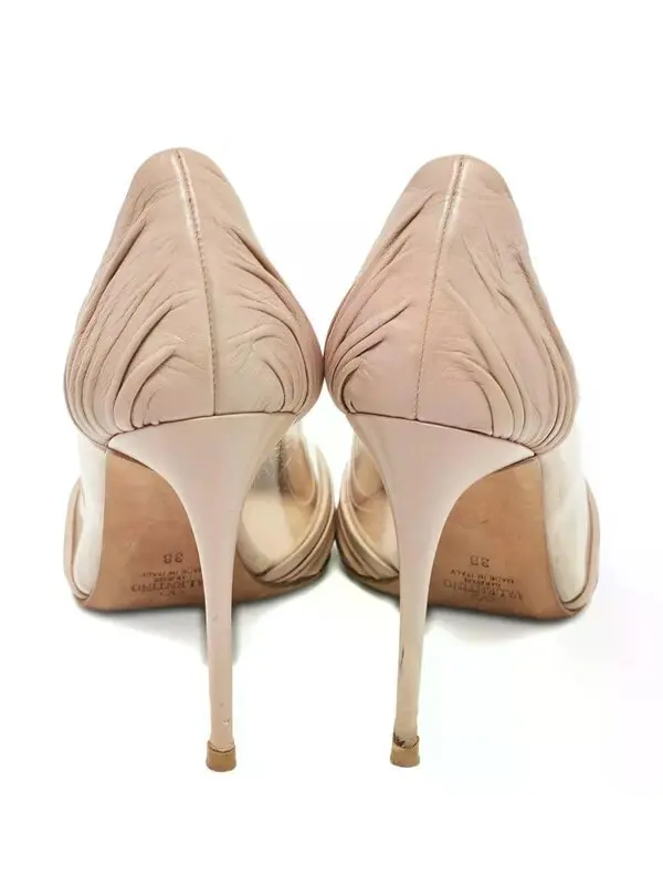 Valentino Garavani 100mm Draped Pointed-toe Pumps