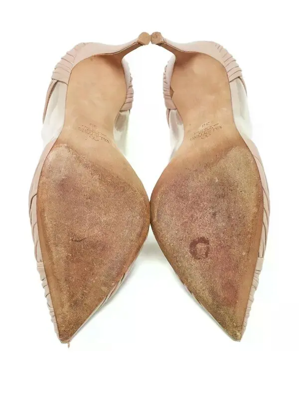 Valentino Garavani 100mm Draped Pointed-toe Pumps