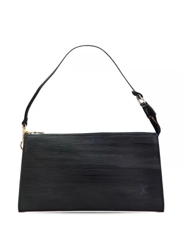 LOUIS VUITTON 2003 Epi Pochette Accessoires - Black