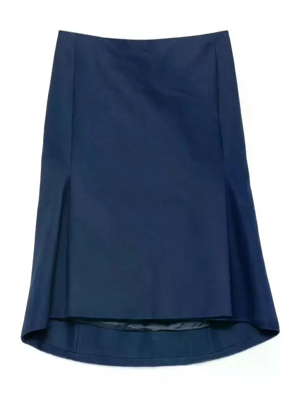 Balenciaga 2010s Cotton Midi Skirt