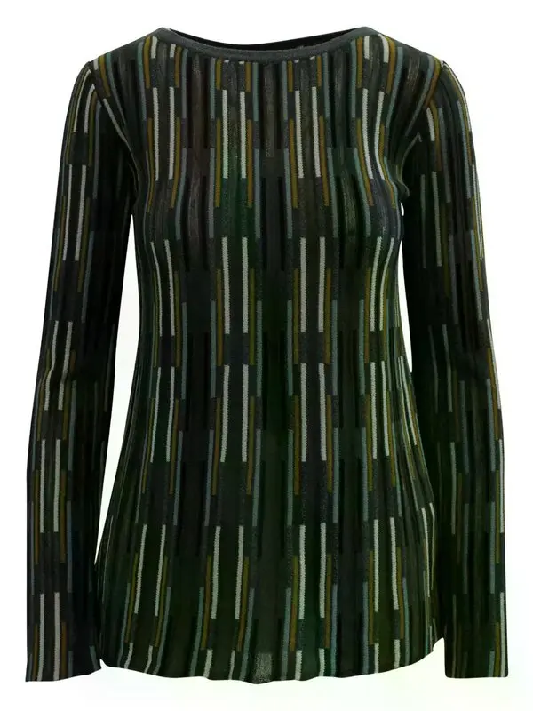 Missoni Vintage Striped Knitted Sweater