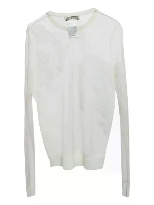 Emilio Pucci Embroidered Tulle Top