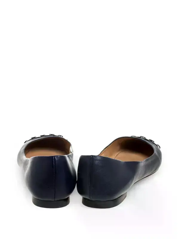 FERRAGAMO Chain-detail Ballet Flats