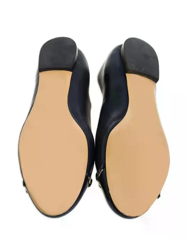 FERRAGAMO Chain-detail Ballet Flats