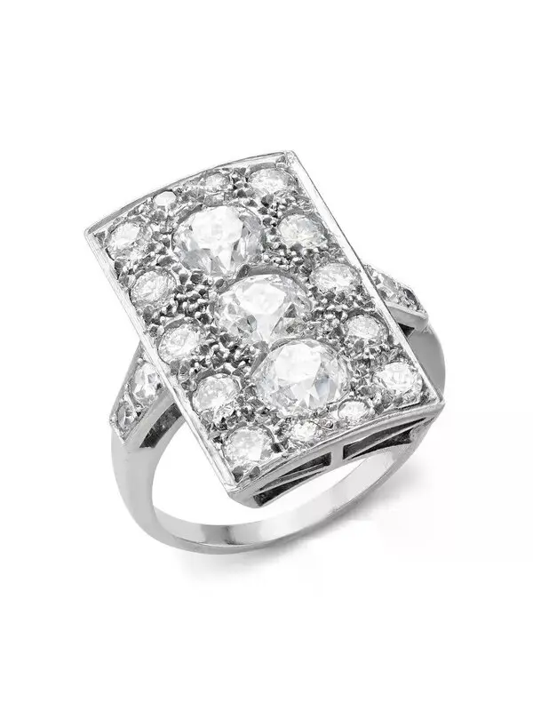 PRAGNELL Art Deco Diamond Ring