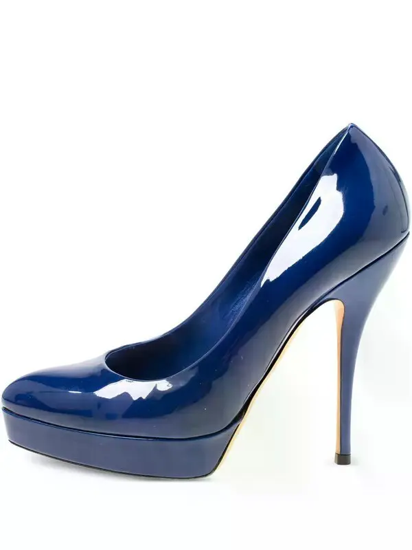 Gucci 125mm Patent-finish Pumps