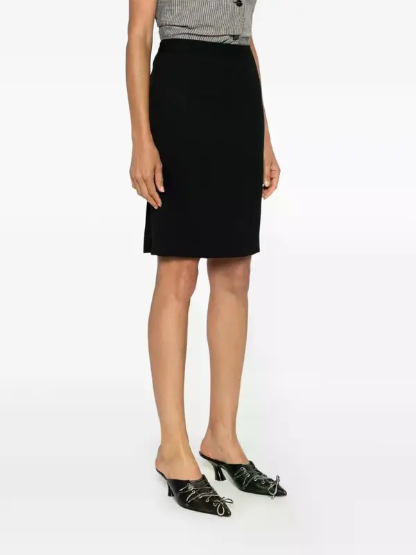 Dior 1990s Crepe Pencil Skirt