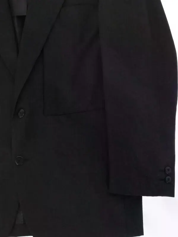 Versace 1990s Virgin Wool Blazer