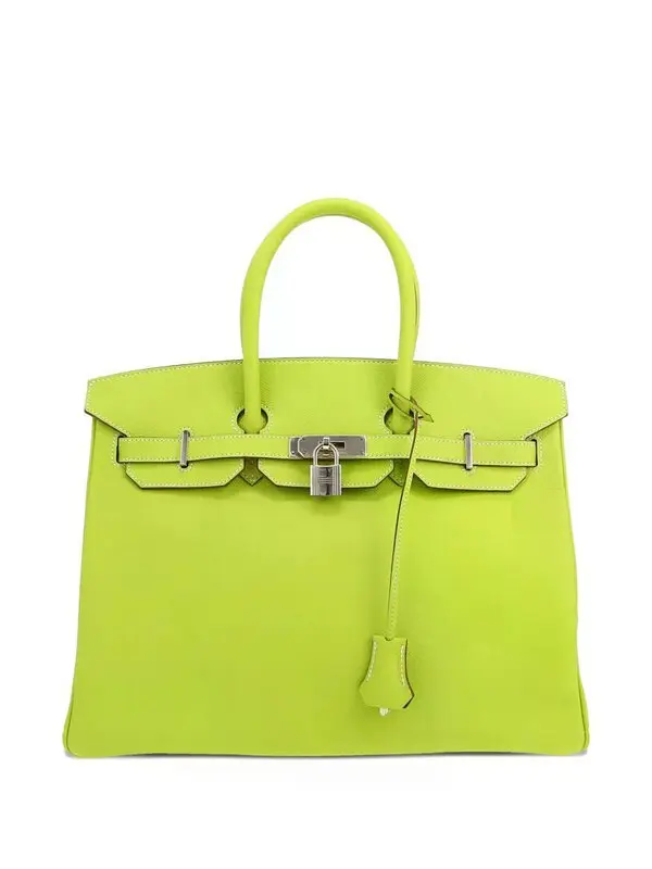 Hermès Birkin 35 Tote Bag - Green