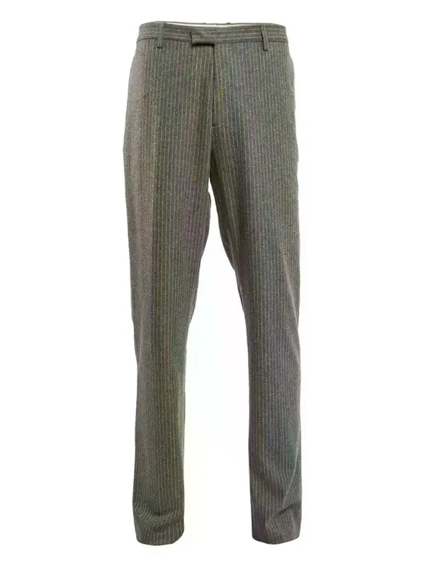 Etro Pinstripe Wool-blend Trousers