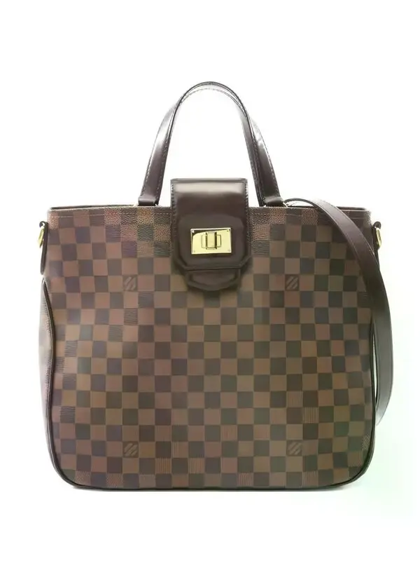 LOUIS VUITTON Roseberry Damier Ebene Tote Bag