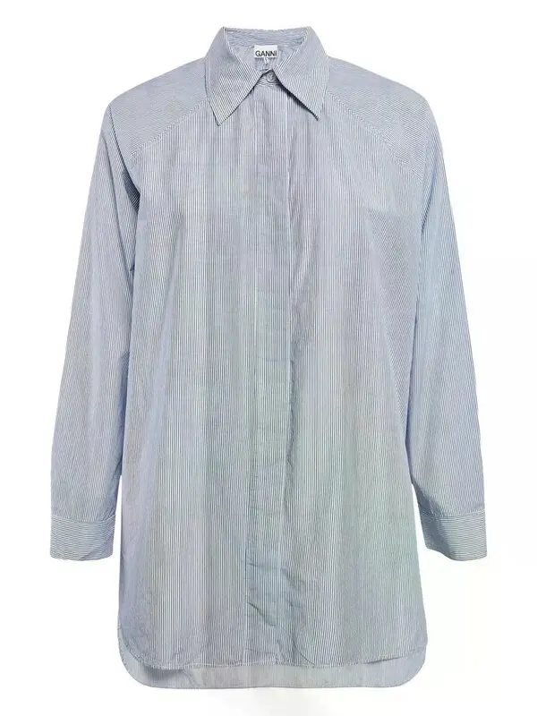 GANNI Striped Shirt