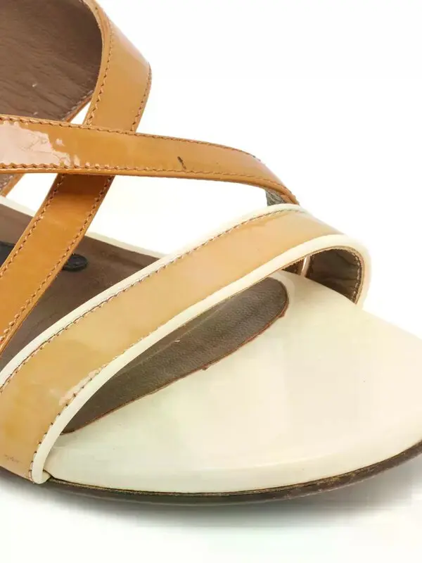 Marni Patent Leather Flat Sandals