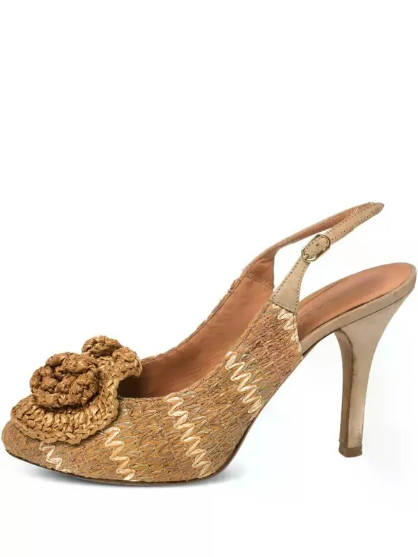 Dolce & Gabbana 100mm Floral-appliqué Pumps