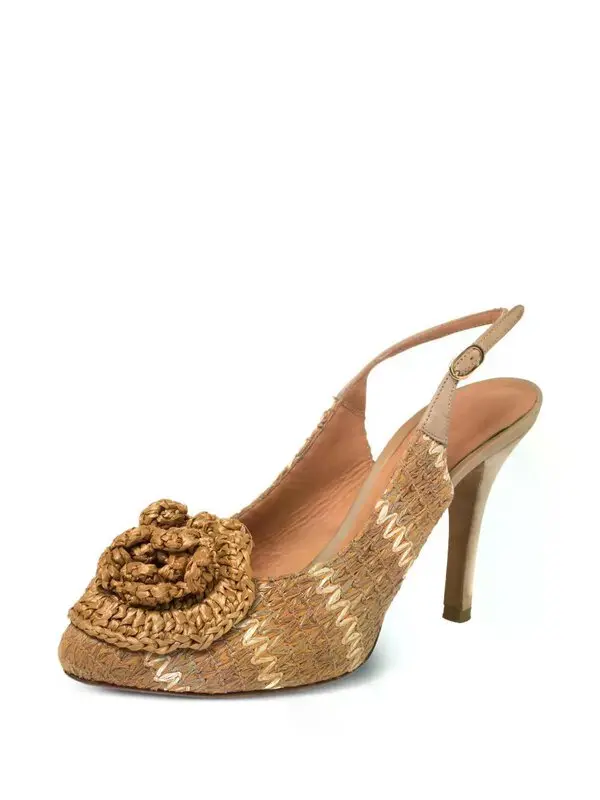 Dolce & Gabbana 100mm Floral-appliqué Pumps