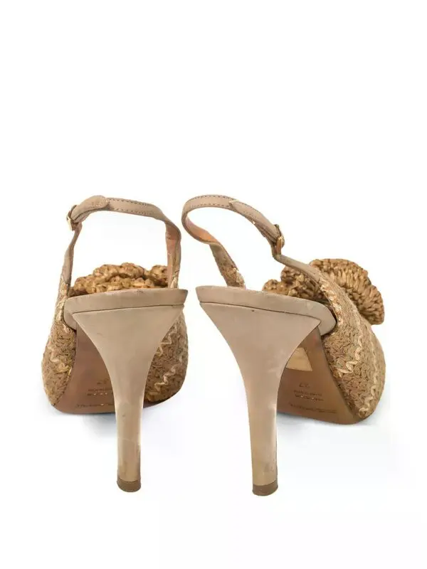 Dolce & Gabbana 100mm Floral-appliqué Pumps