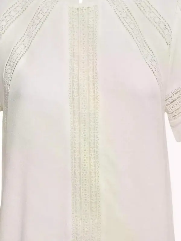 Maje Lace-insert Blouse