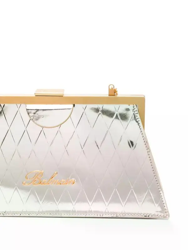 Balmain Trapeze Clutch Bag