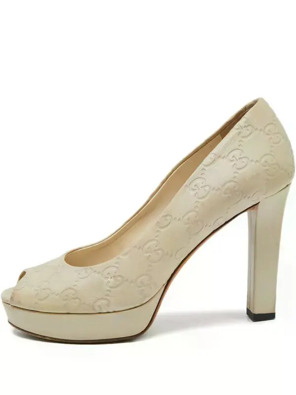 Gucci Leather Heeled Pumps
