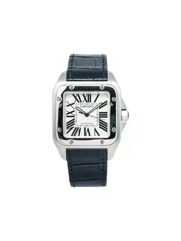 CARTIER Santos 38mm Automatic Watch - White