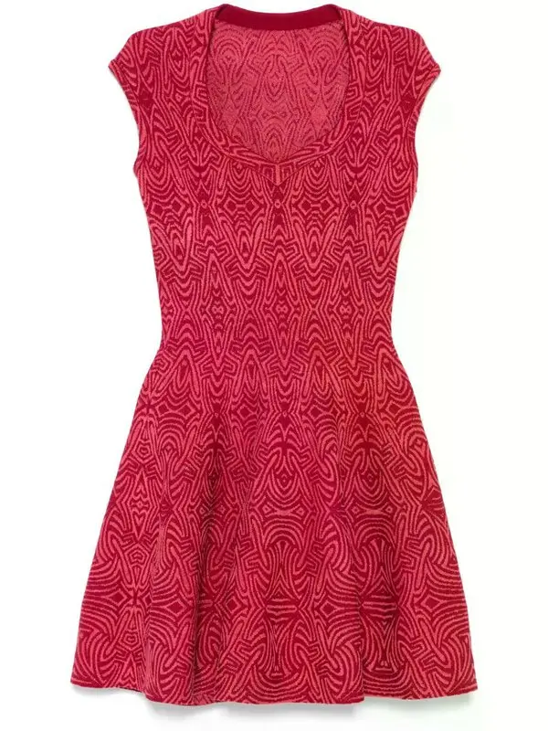 Alaïa 2016 Monogram-jacquard Dress