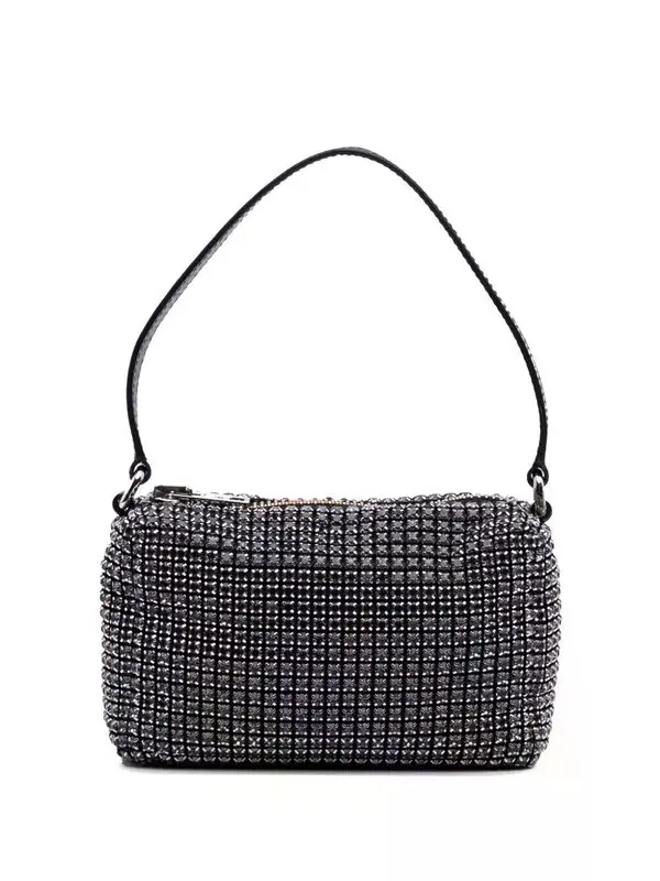 ALEXANDER WANG Mesh Crystal Heiress Pouch Handbag