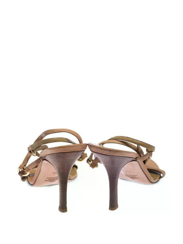 Valentino Garavani 100mm Ellis Leather Sandals