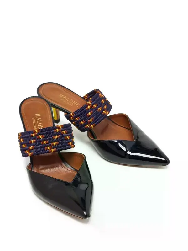 MALONE SOULIERS 60mm Maisie Pointed-toe Mules - Black
