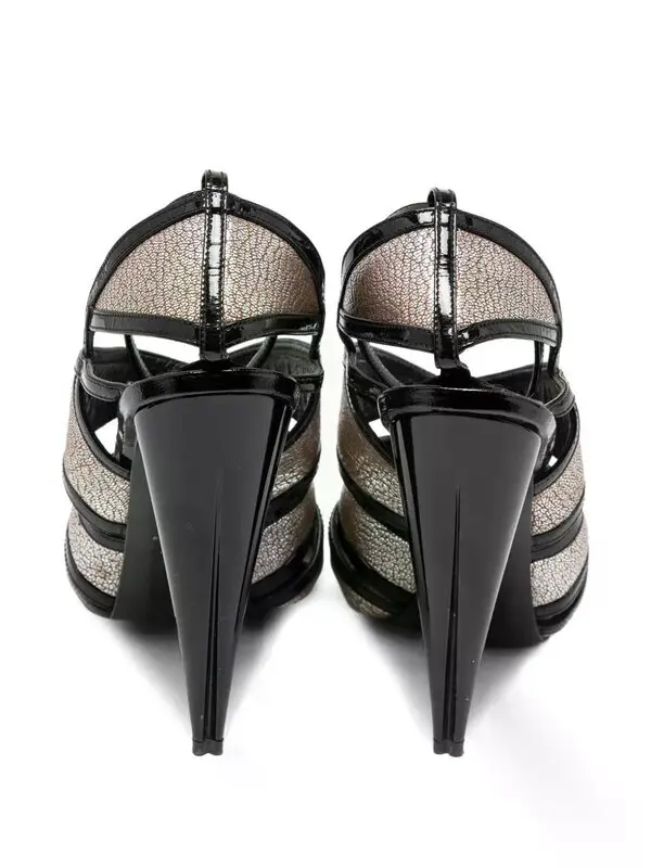 Alexander McQueen 120mm Leather Sandals