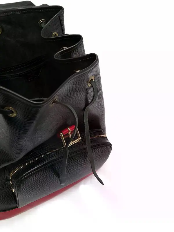 LOUIS VUITTON 1990s Special Edition Montsouris Gm Backpack - Black