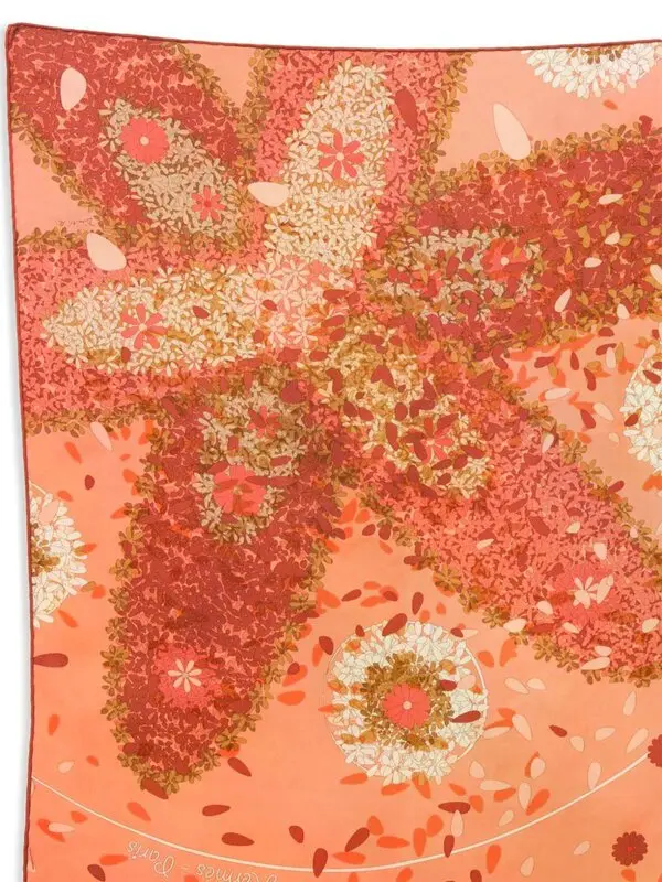 Hermès 2008 Offrandes D’ Un Jour D Rybaltchenko Silk Scarf