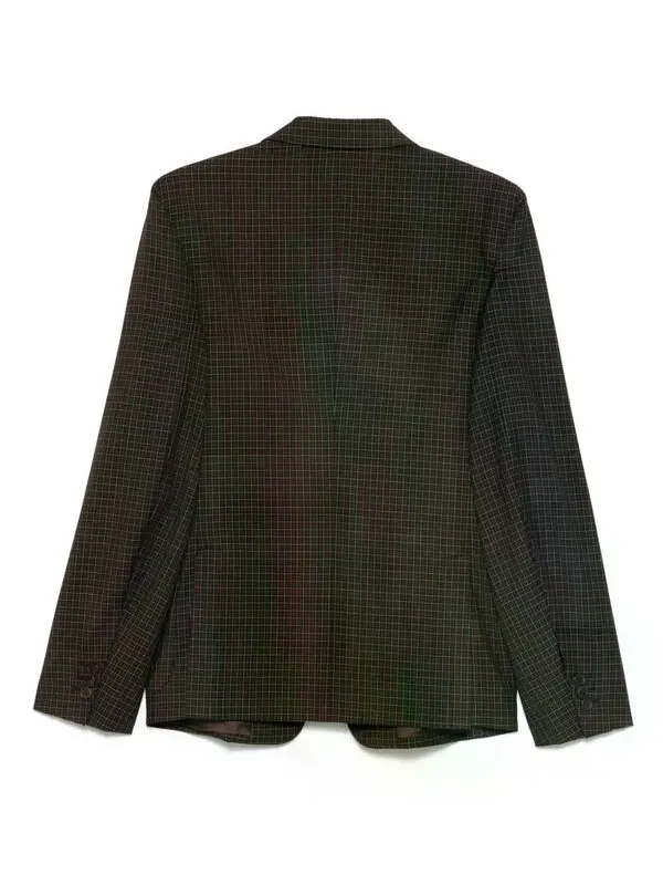 Prada 2010s Check-pattern Blazer