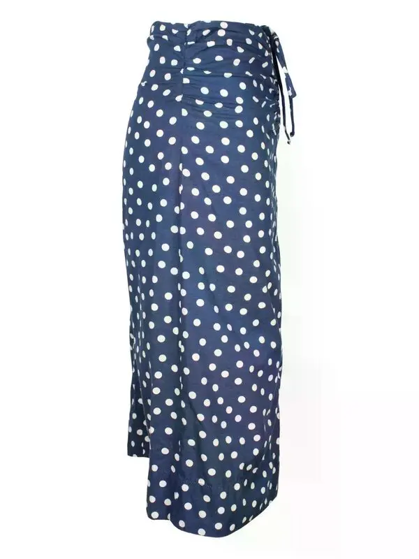 A.p.c. Polka-dot Midi Skirt