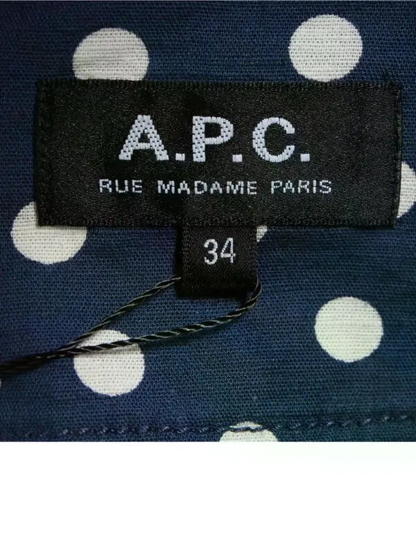 A.p.c. Polka-dot Midi Skirt