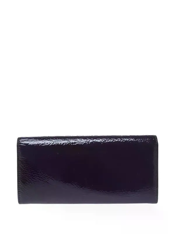 Miu Miu Patent-leather Flap Wallet