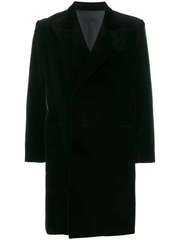 JEAN PAUL GAULTIER Velvet Midi Coat