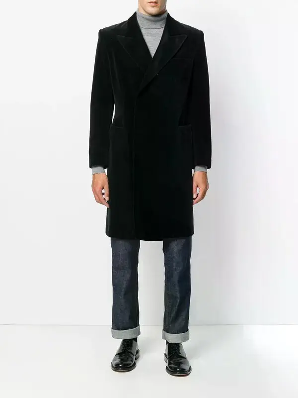 JEAN PAUL GAULTIER Velvet Midi Coat