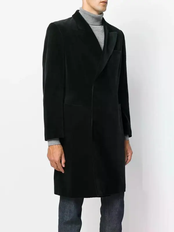 JEAN PAUL GAULTIER Velvet Midi Coat