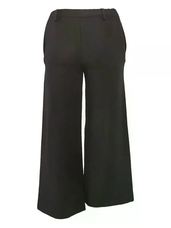 Maje Cotton-blend Trousers - Black