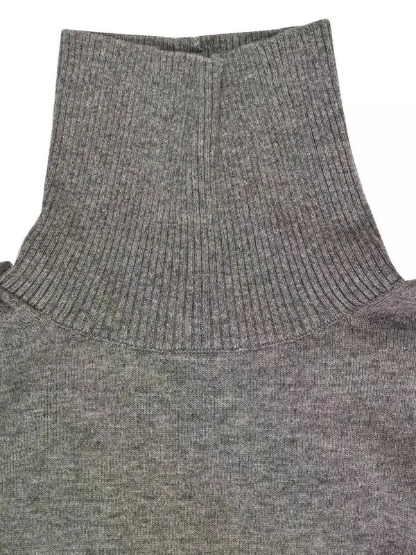 Sacai Knitted Turtleneck Dress